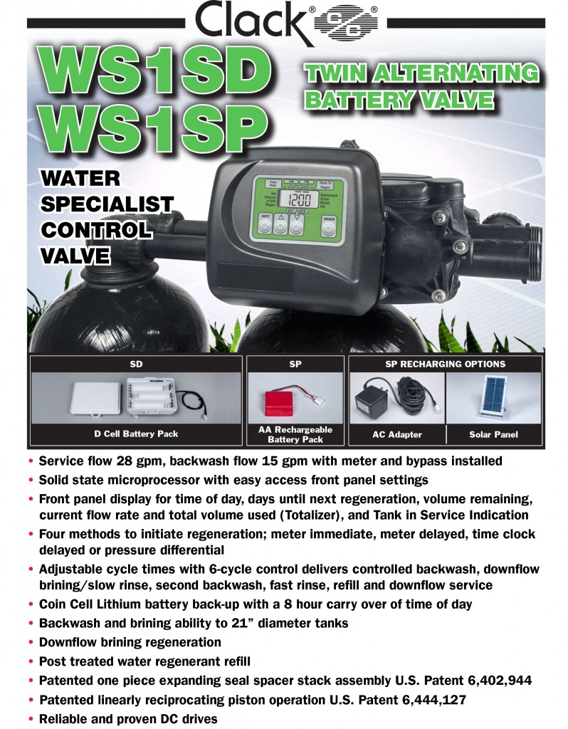 WS1SD/WS1SP TWIN ALTERNATING BATTERY VALVE | Performance Water Products